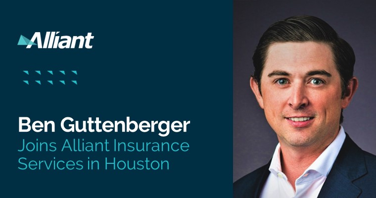 Ben Guttenberger Joins Alliant Insurance Services as Vice President ...