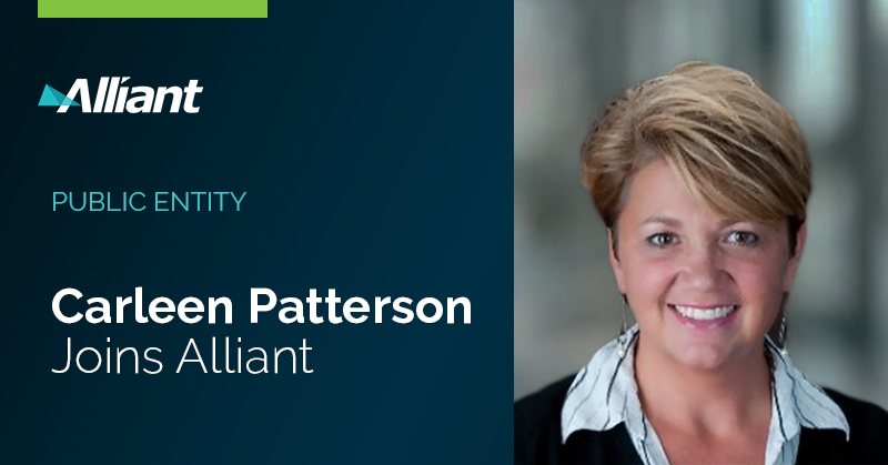 Public Entity Specialist Carleen Patterson Joins Alliant