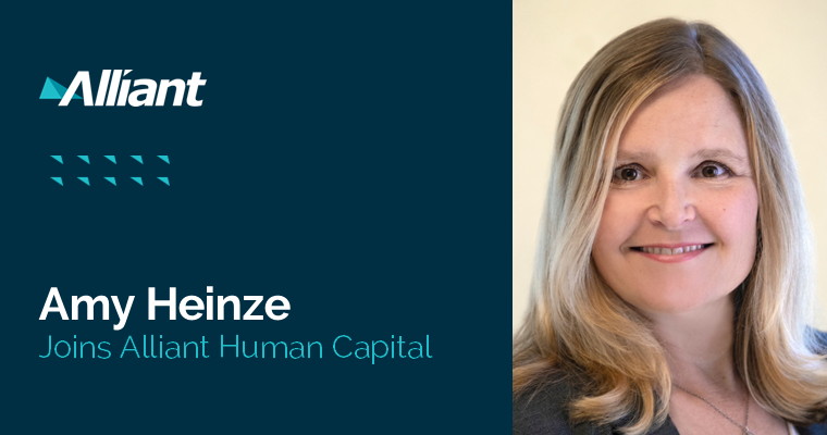 Alliant Human Capital Welcomes Amy Heinze as First Vice President