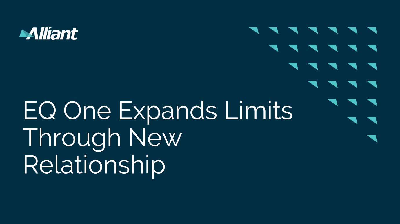 EQ One Adds Capacity, Expands Limits Through New Relationship with ...